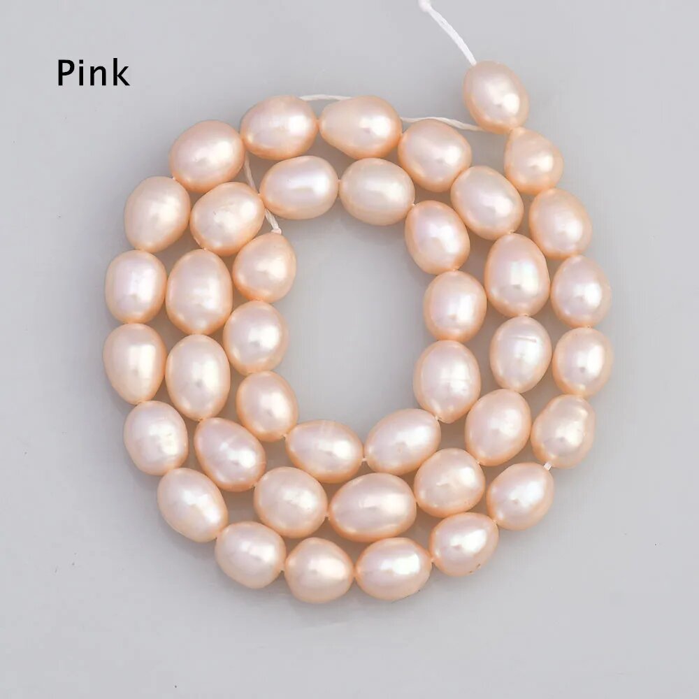 Натуральный жемчуг moonrise для рукоделия Розовый, Width 6-7mm, Pink