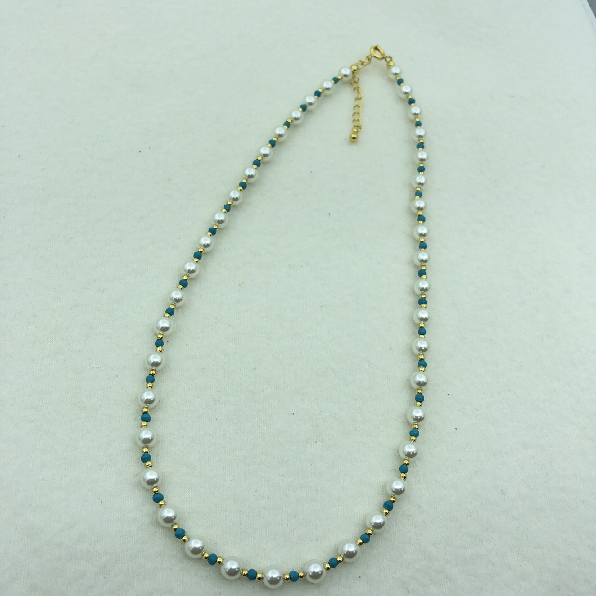 Колье, бирюза