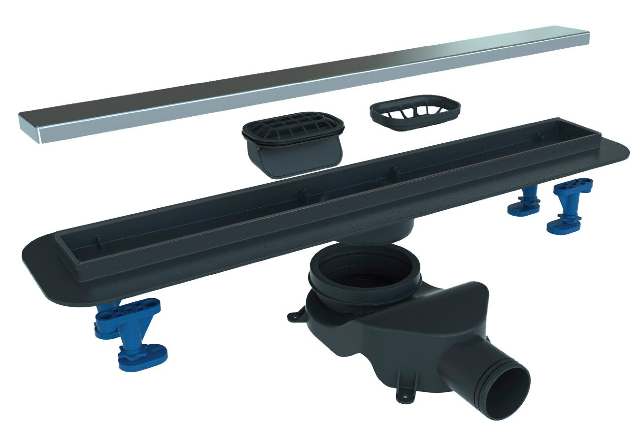 Душевой трап BelBagno Luce 90 см BB-LD-LUCE-90-CR хром