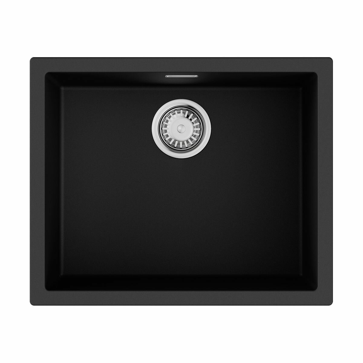 Кухонная мойка OMOIKIRI Yamakawa 55T-U/I-BL, искусственный гранит/черный