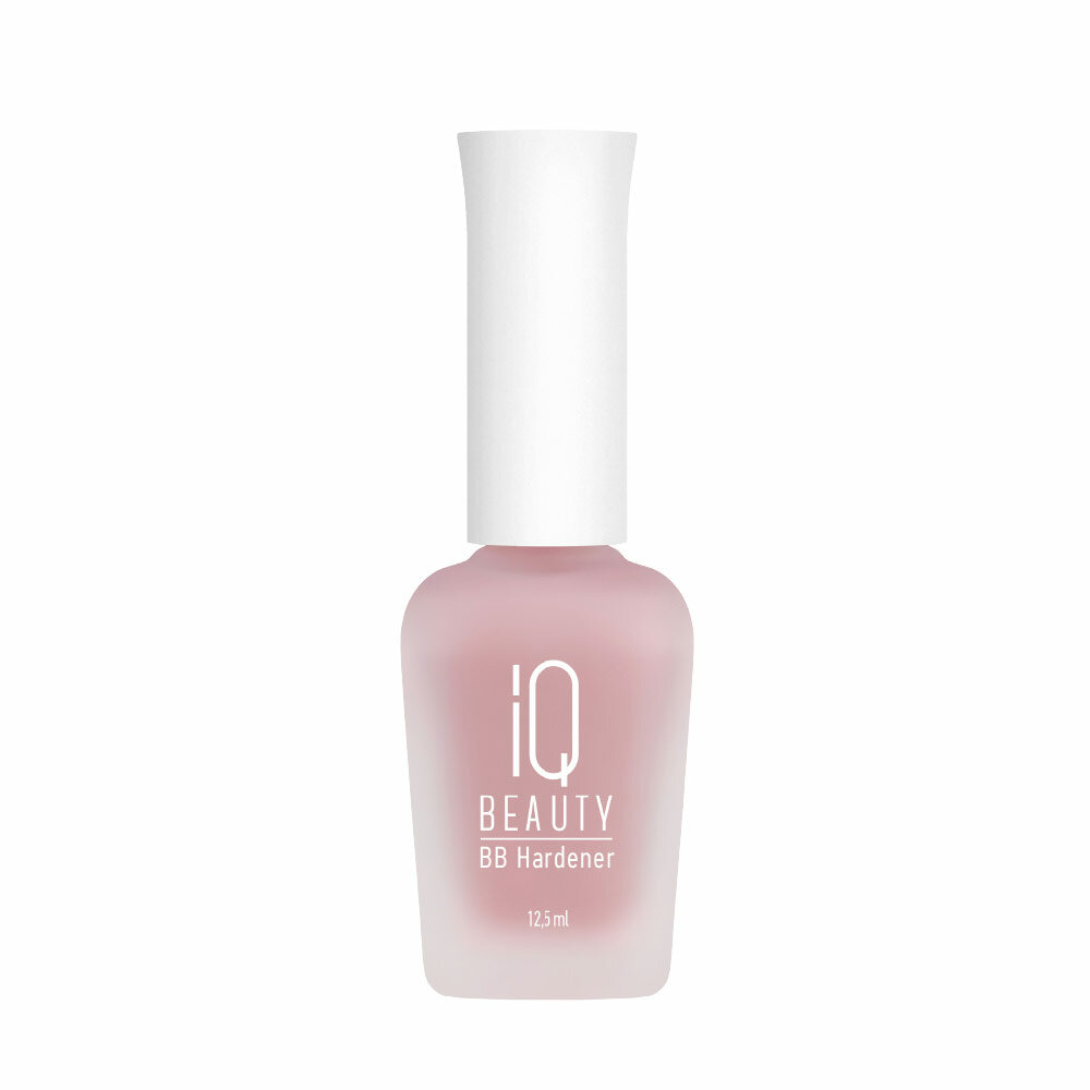 Укрепитель IQ BEAUTY BB Hardener Soft pink, с натуральным эффектом, тонирующий, 12.5 мл