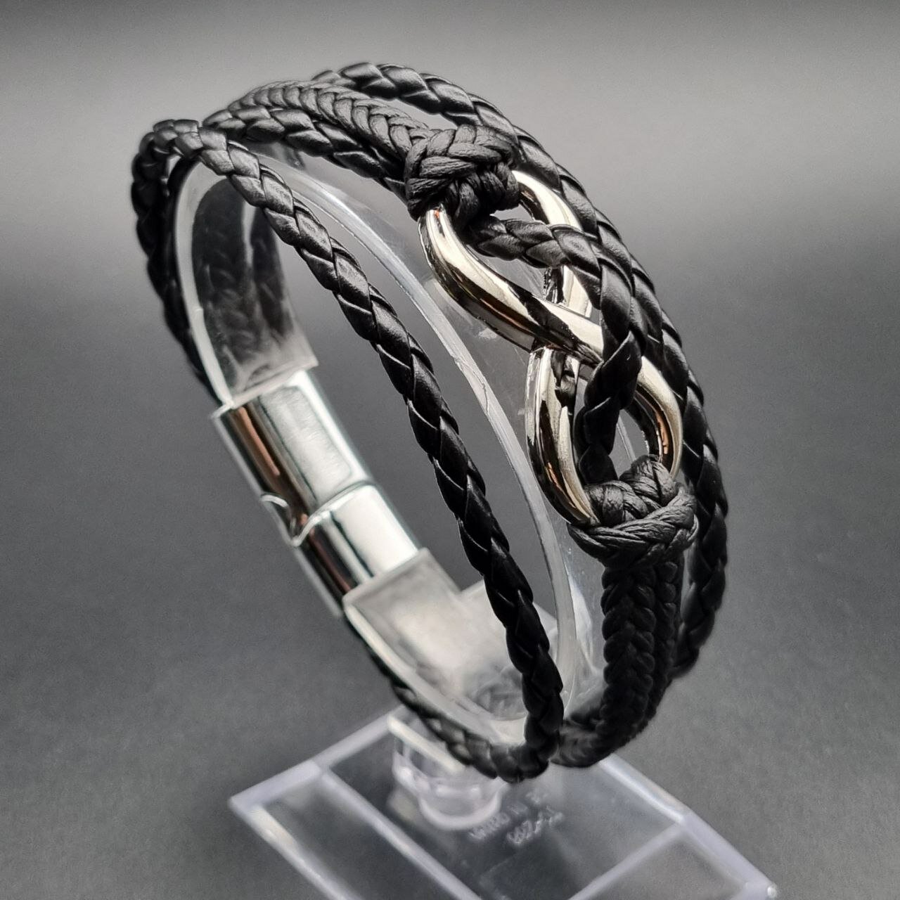 Плетеный браслет, металл