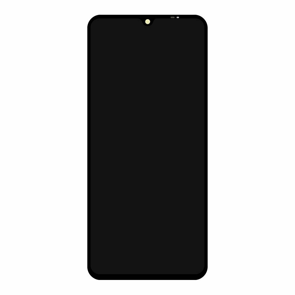 LCD дисплей для Samsung Galaxy A05 SM-A055F GH81-24189A в рамке (черный)