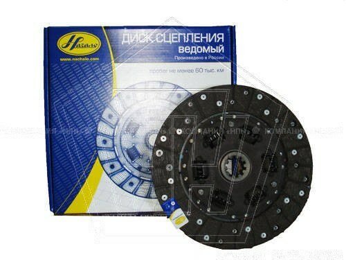 Диск сцепления ведомый для а/м газ дв. 402 по начало (402-1601130)