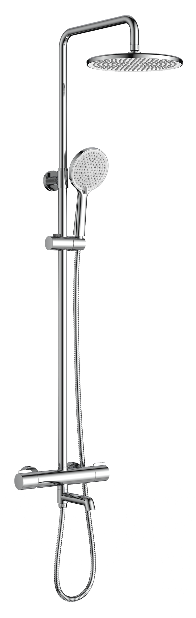 Душевая система для ванны с термостатом Raglo R20.26 хром