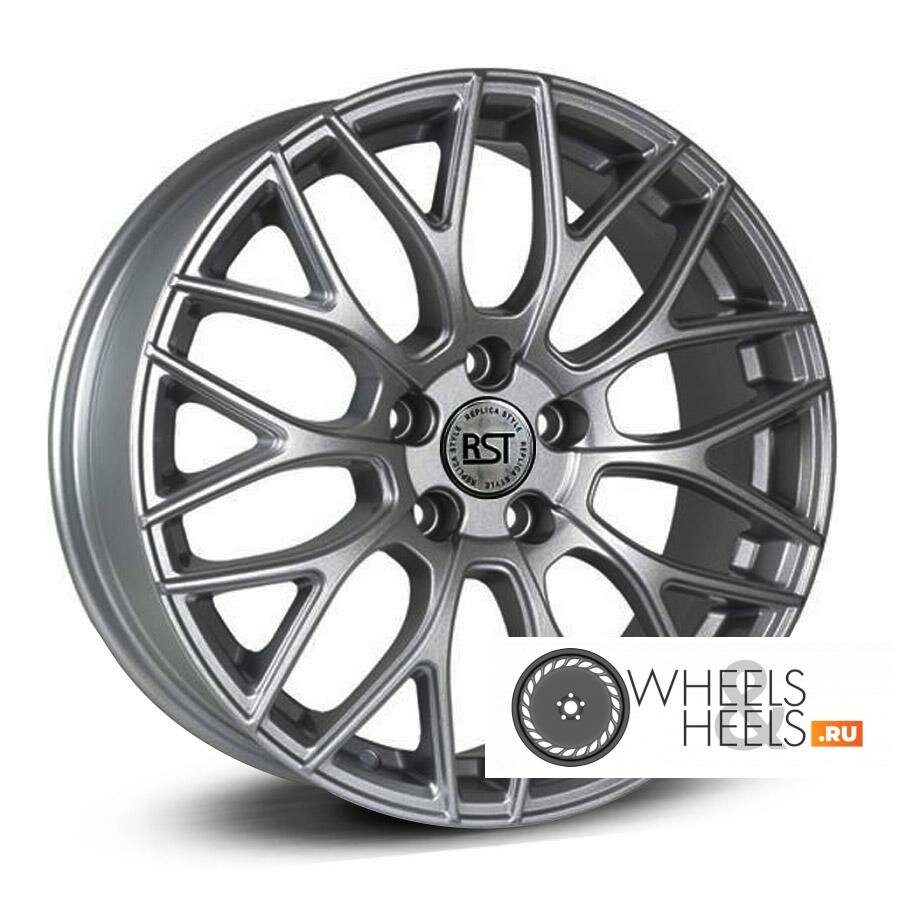 Диск автомобильный литой RST R137 17x7 4x108 et26 dia65.1 Темно - серый глянцевый