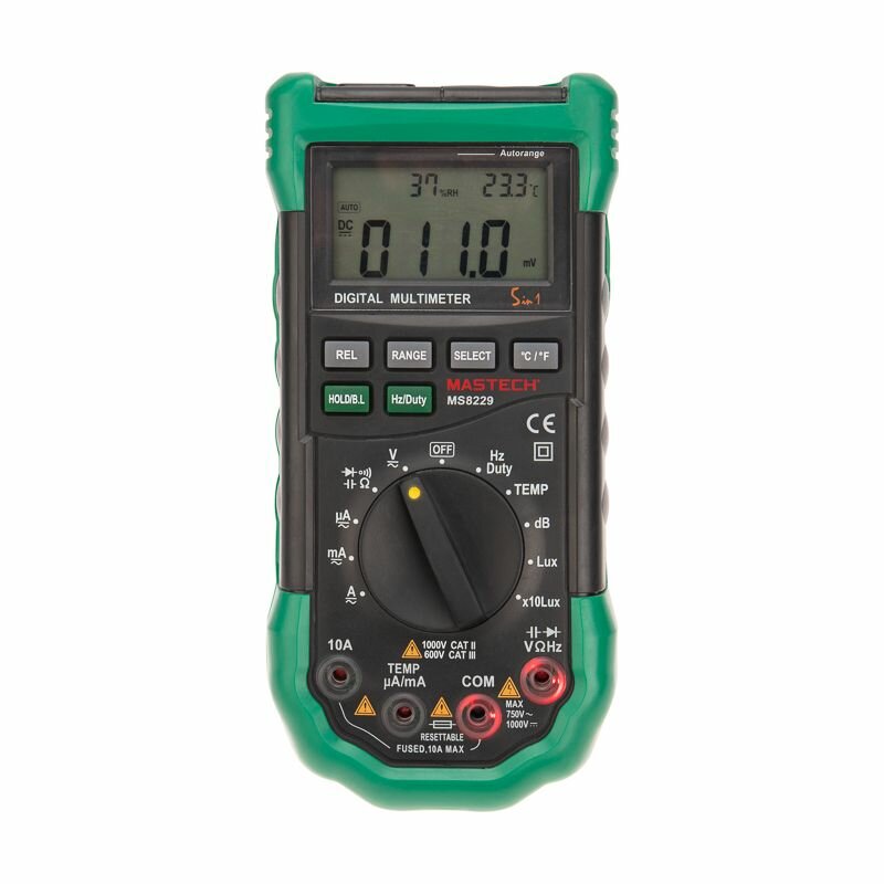 Мультиметр прибор для проводки, строительный многофункциональный мульти инструмент, тестер детектор электрика для ремонта дома или гаража