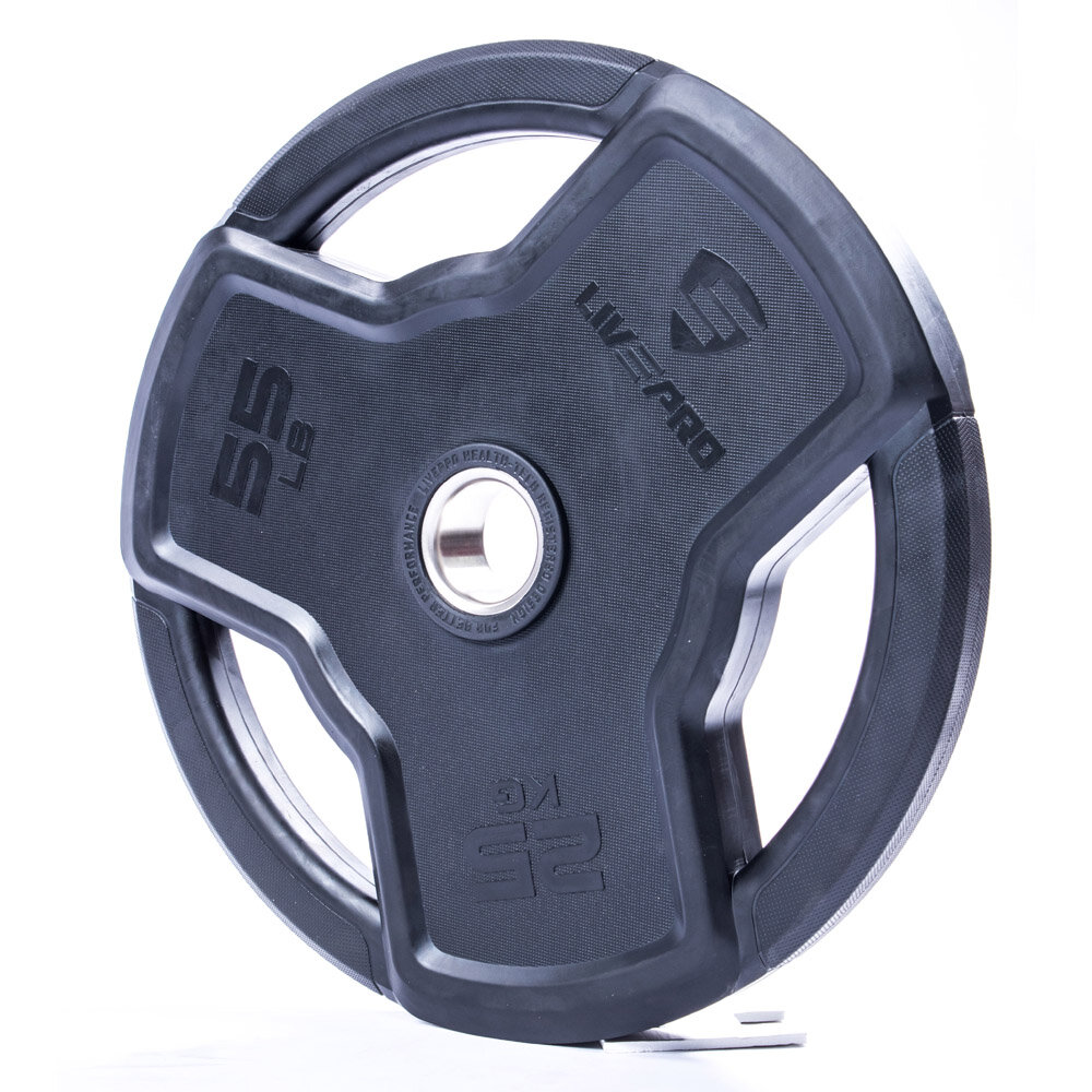 LivePro Диск в резине Live Pro Premium Rubber 25 кг