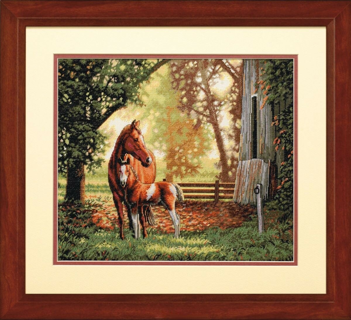 Лошадь с жеребенком 35260