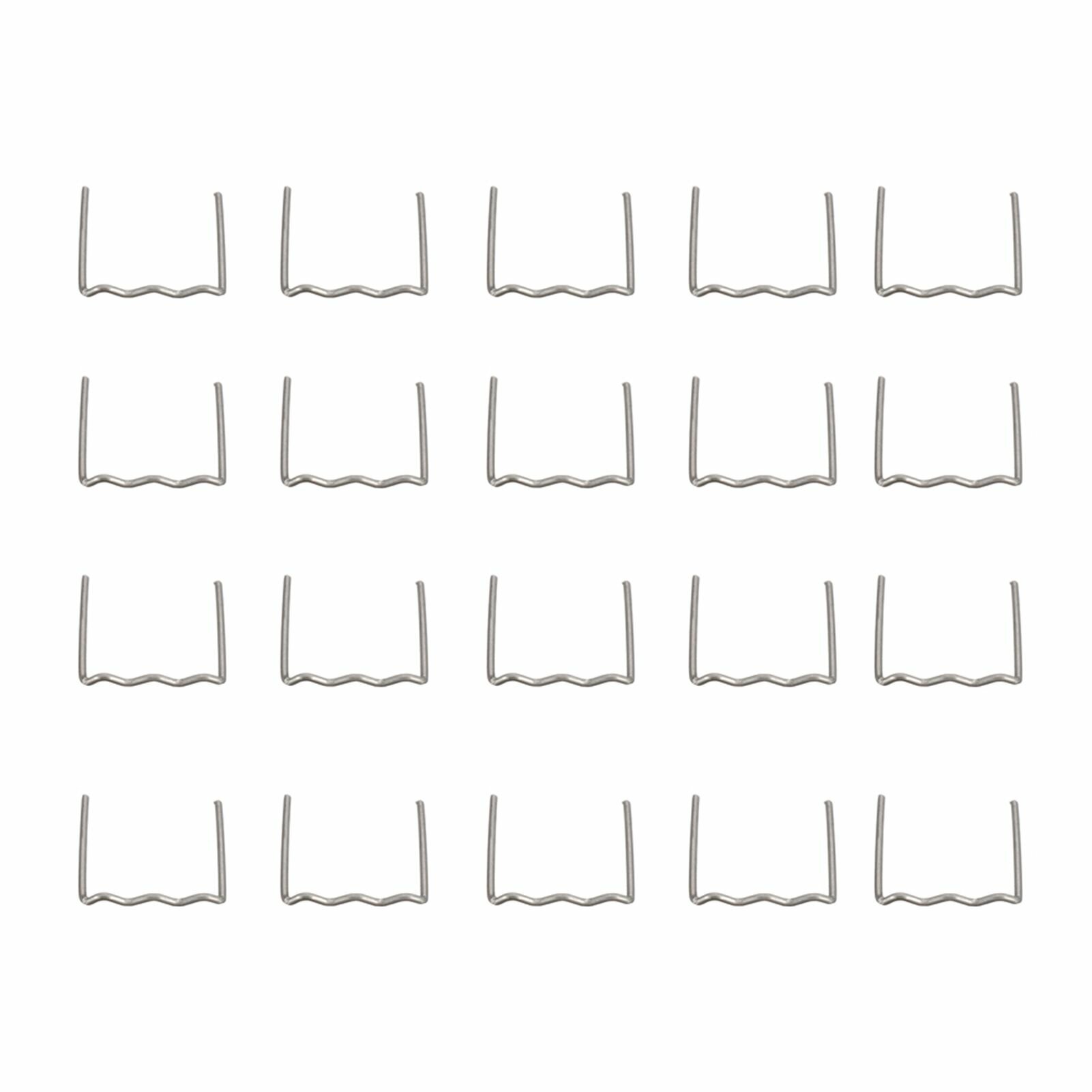 Универсальный 100 Шт. / Компл. Precut 0.6mm-0.8mm Горячая Волна Плоские Скобы
