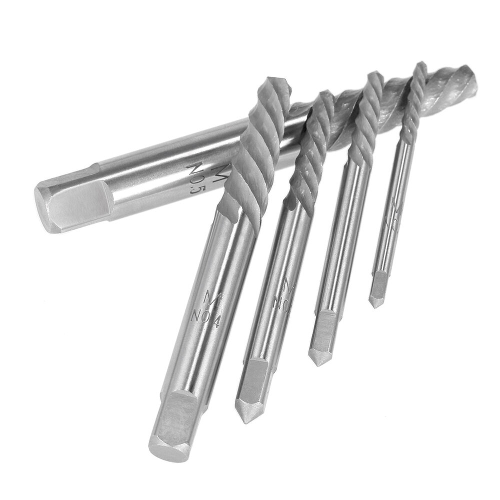 Набор экстракторов для сломанных болтов 10 шт.