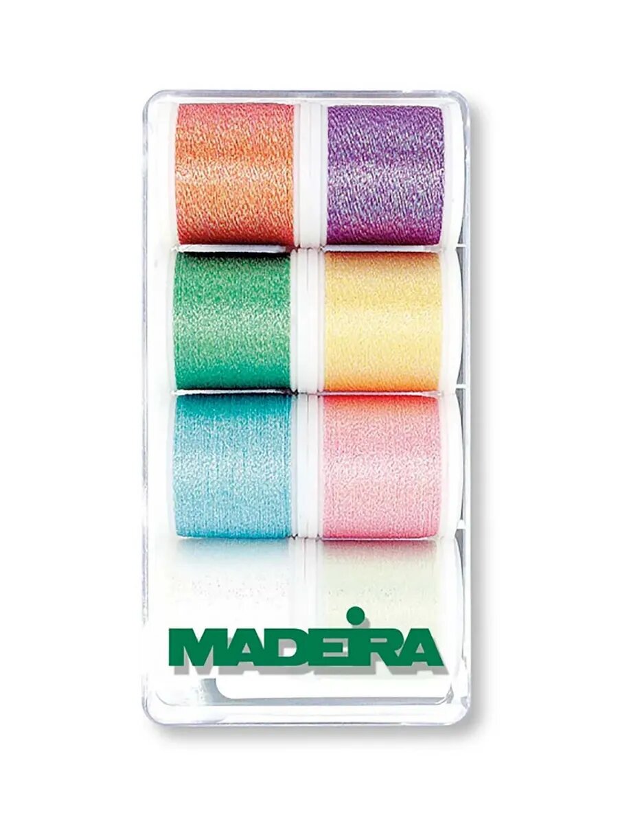 Набор ниток Madeira Metallic OPAL