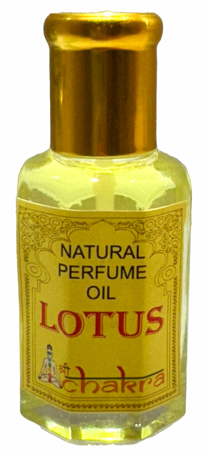 Масло эфирное Лотос, Lotus Chakra Perfume, 10 мл