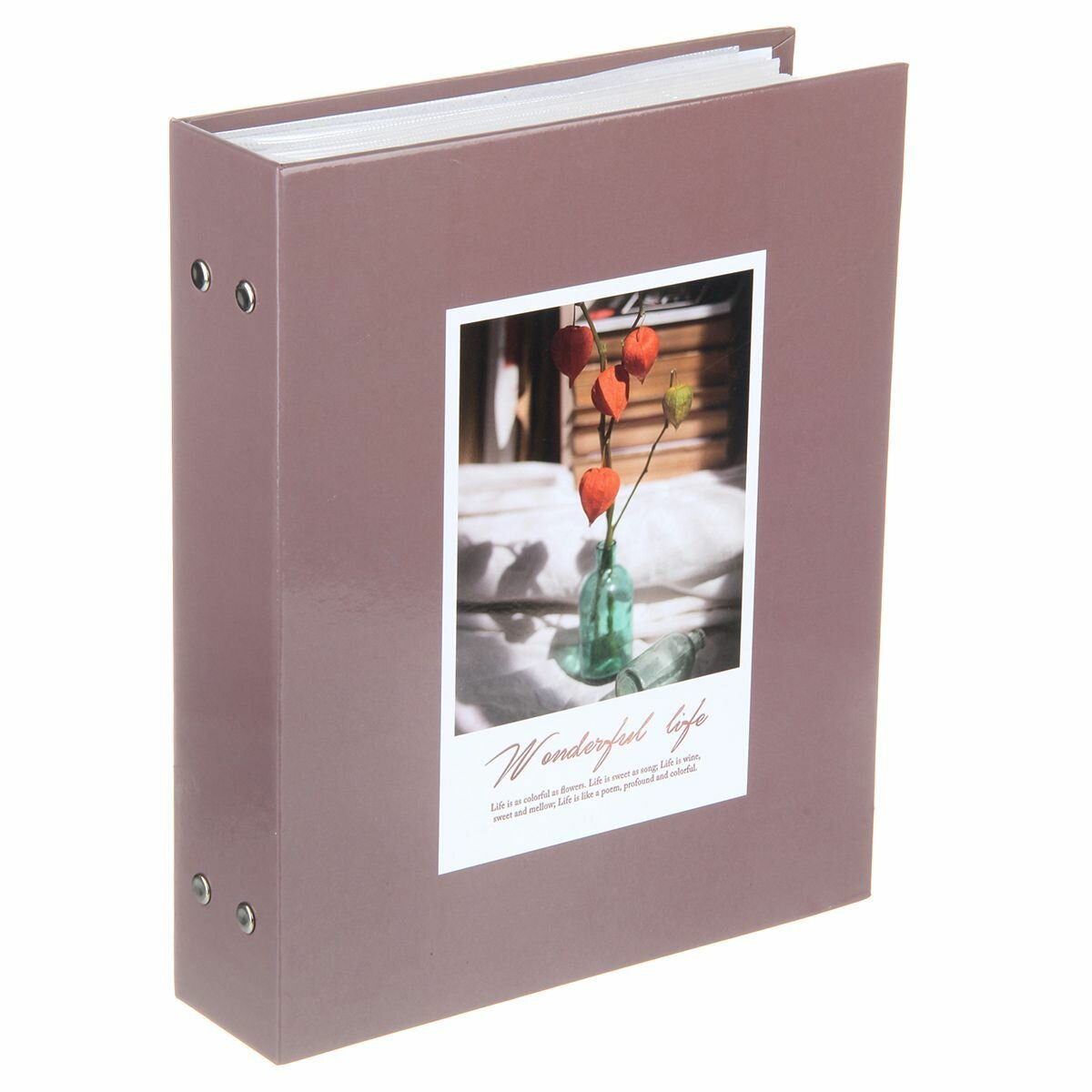 Фотоальбом Veld Co, 200 фото, формат 10x15 см, 50 листов с кармашками