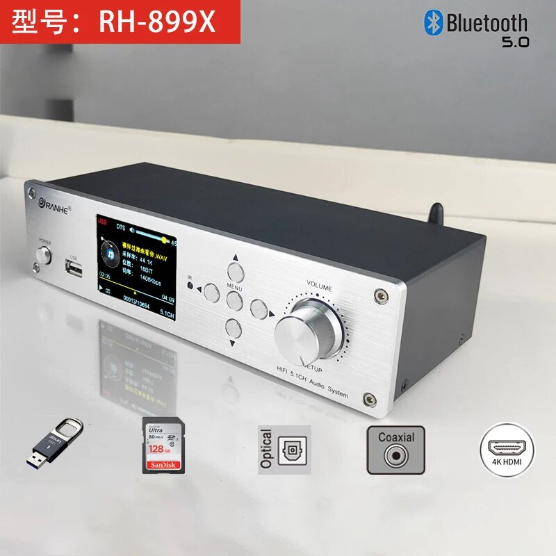 TITAK 5.1 аудиодекодер, CS4354, EU plug — фото 1