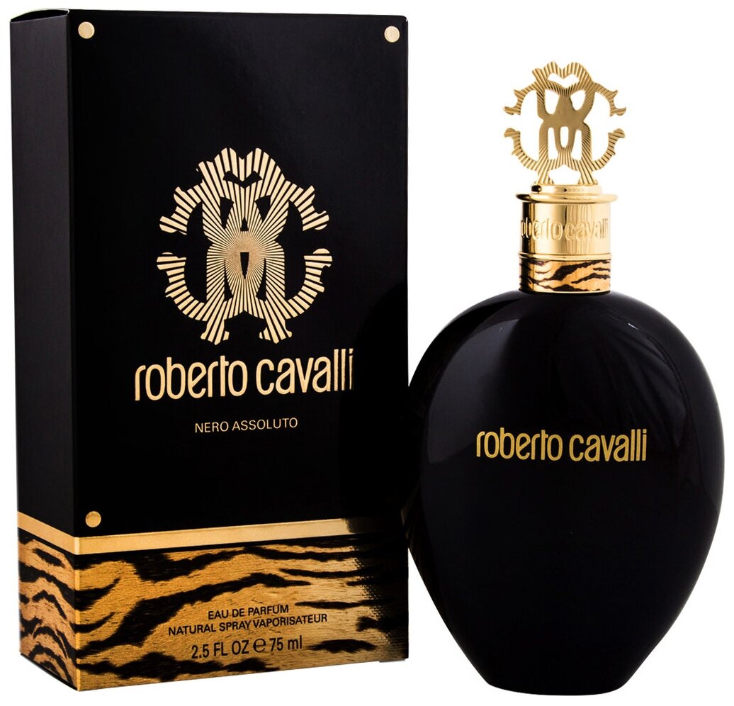 Roberto Cavalli, Nero Assoluto, 75 мл, парфюмерная вода женская