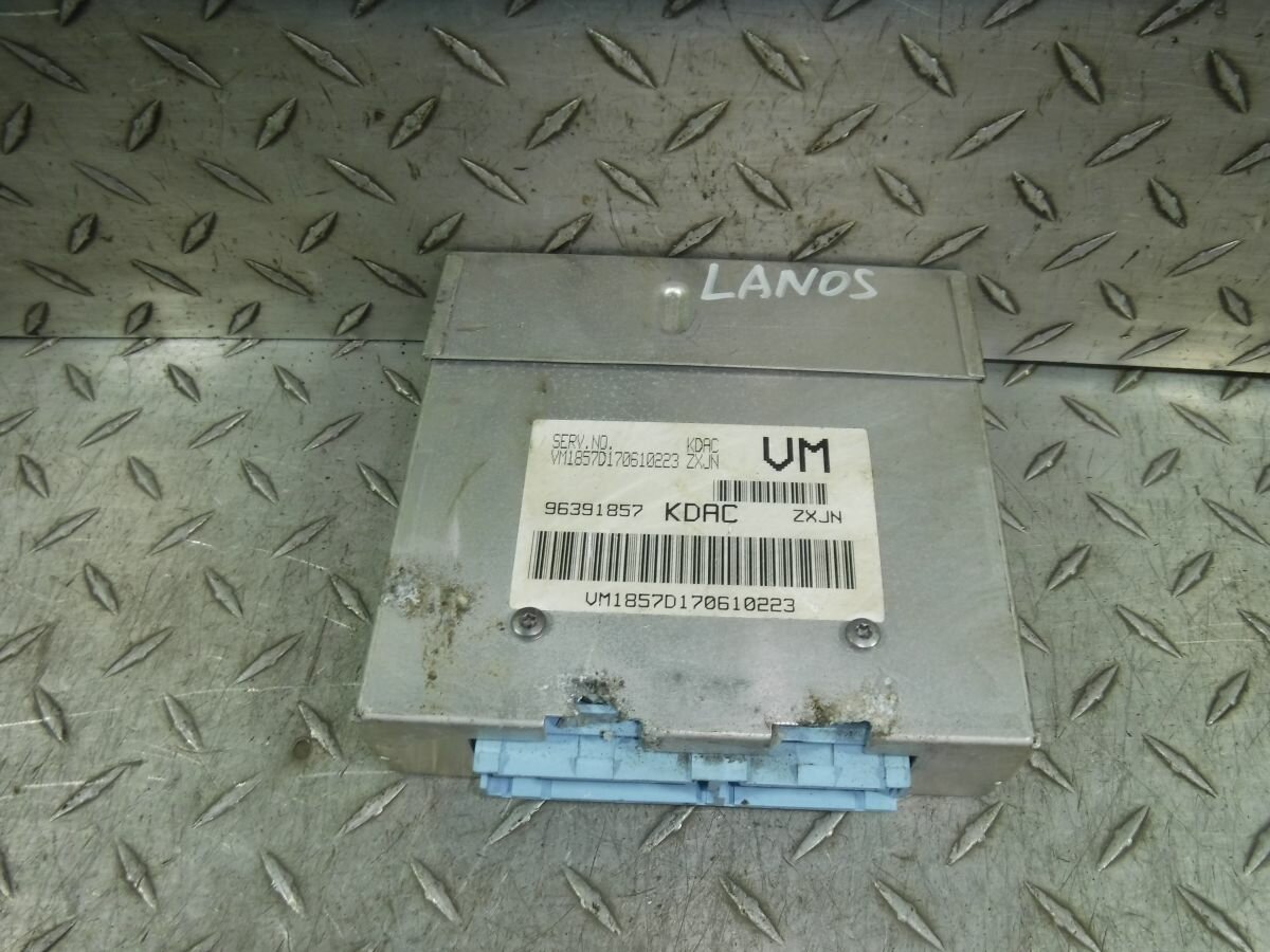 Блок управления двигателем Chevrolet Lanos I (2002—2009) 96391857