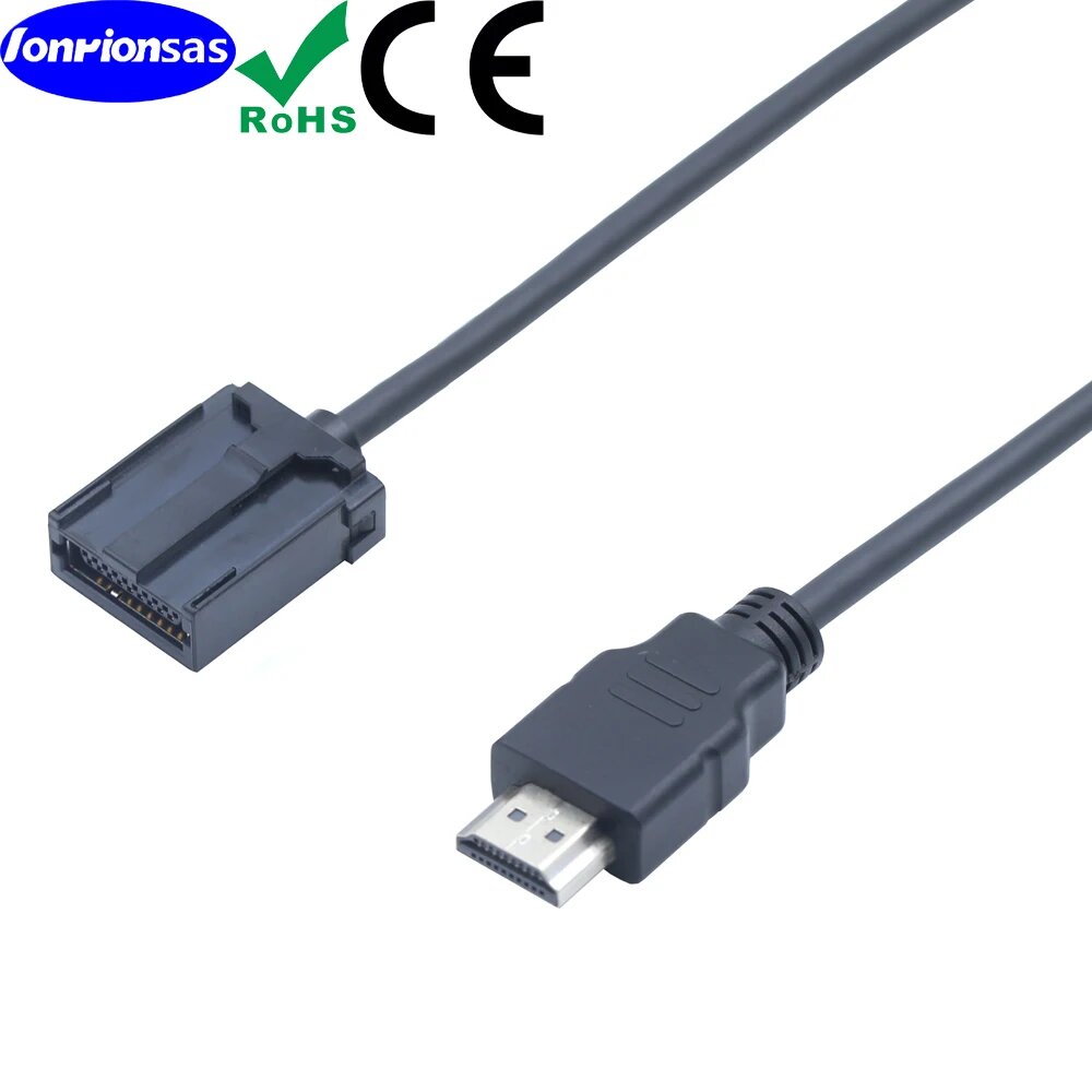 Lonrionsas HDMI кабель E тип - A тип черный