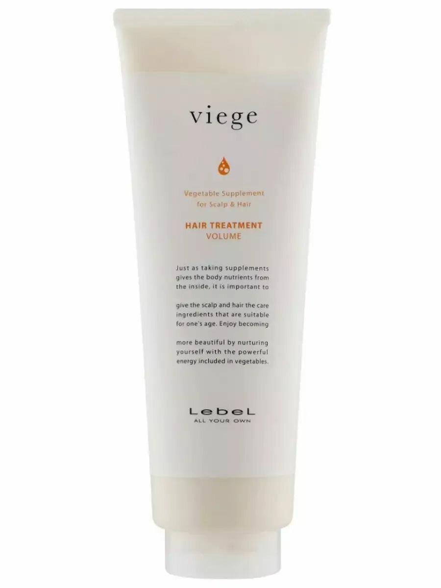 Lebel Маска для объема волос Viege Treatment Volume 240 мл