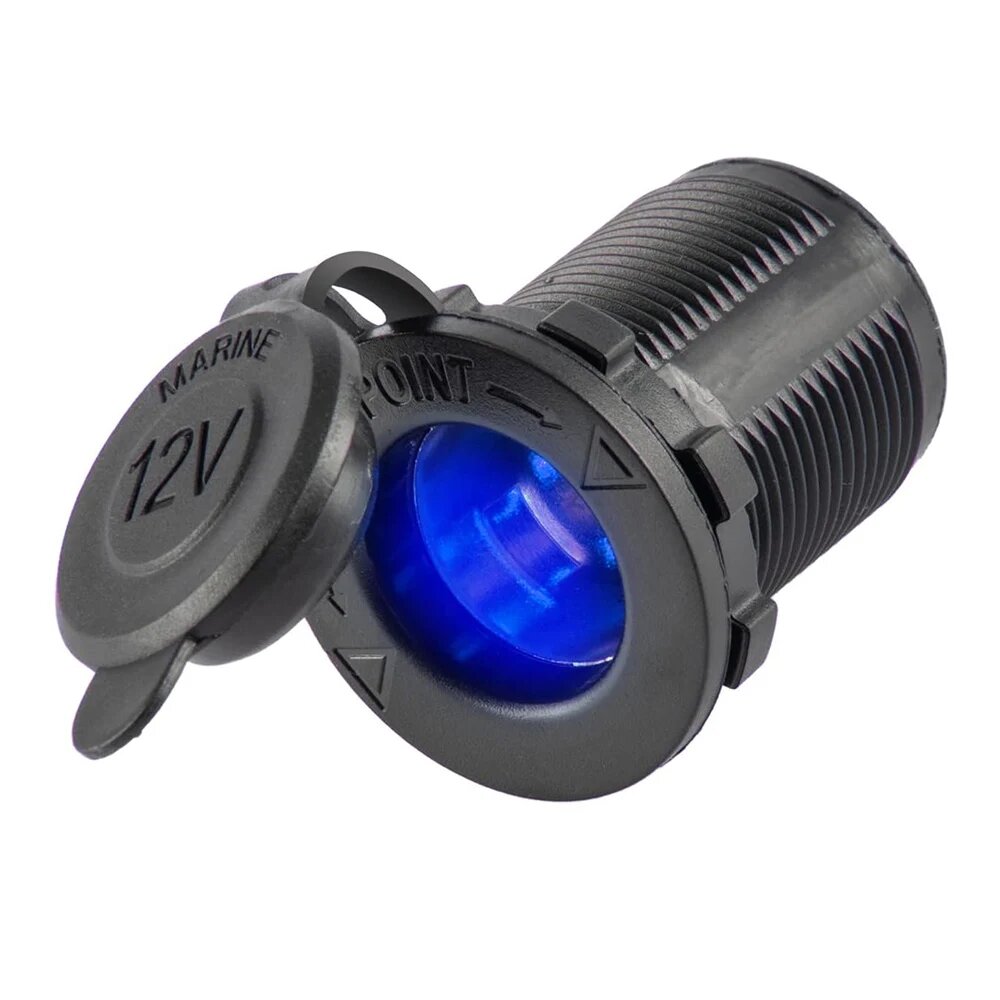 Автомобильный прикуриватель, розетка 12 В 24 В, адаптер, вилка для мотоциклов, разъем для blue