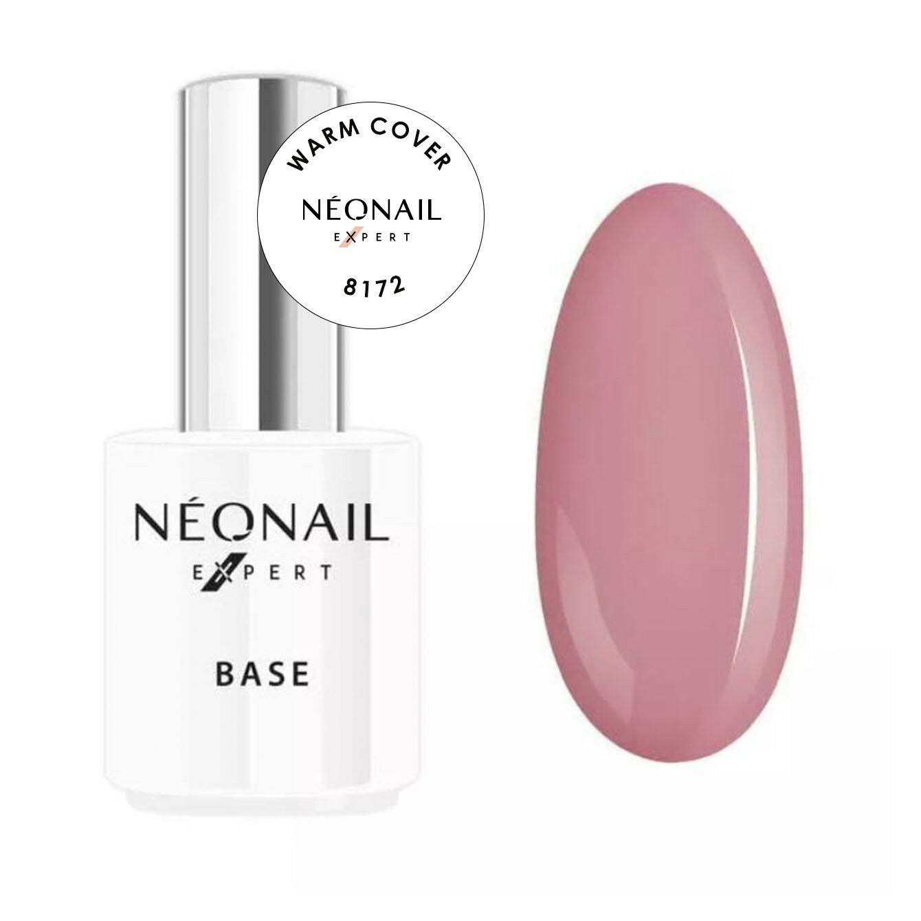 Базовое покрытие NeoNail Revital Base Fiber Warm Cover Expert, 15 мл