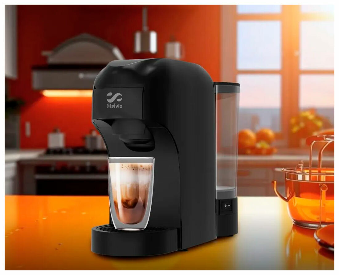 Кофемашина Stelvio XC300 черная