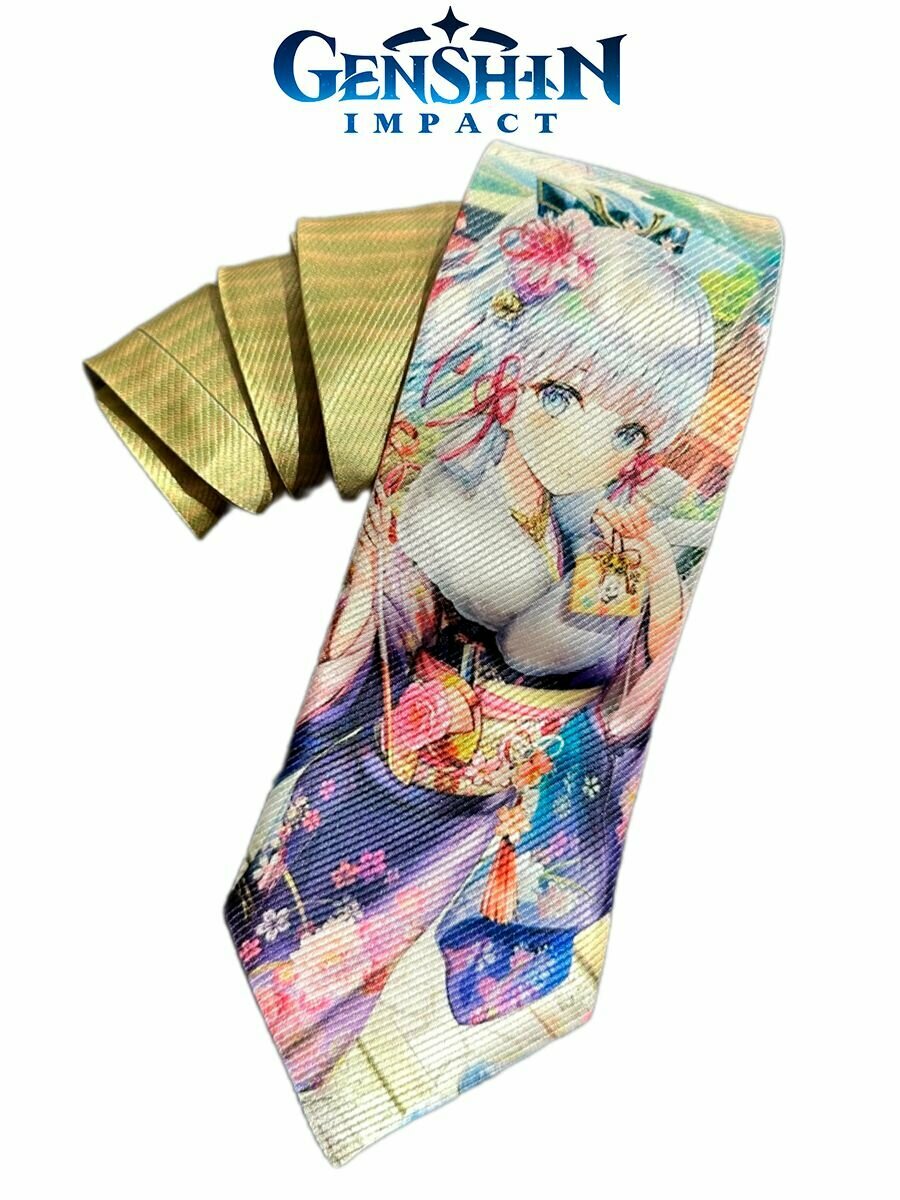 Галстук Сангономия Кокоми из аниме - игры Геншин Импакт Genshin Impact