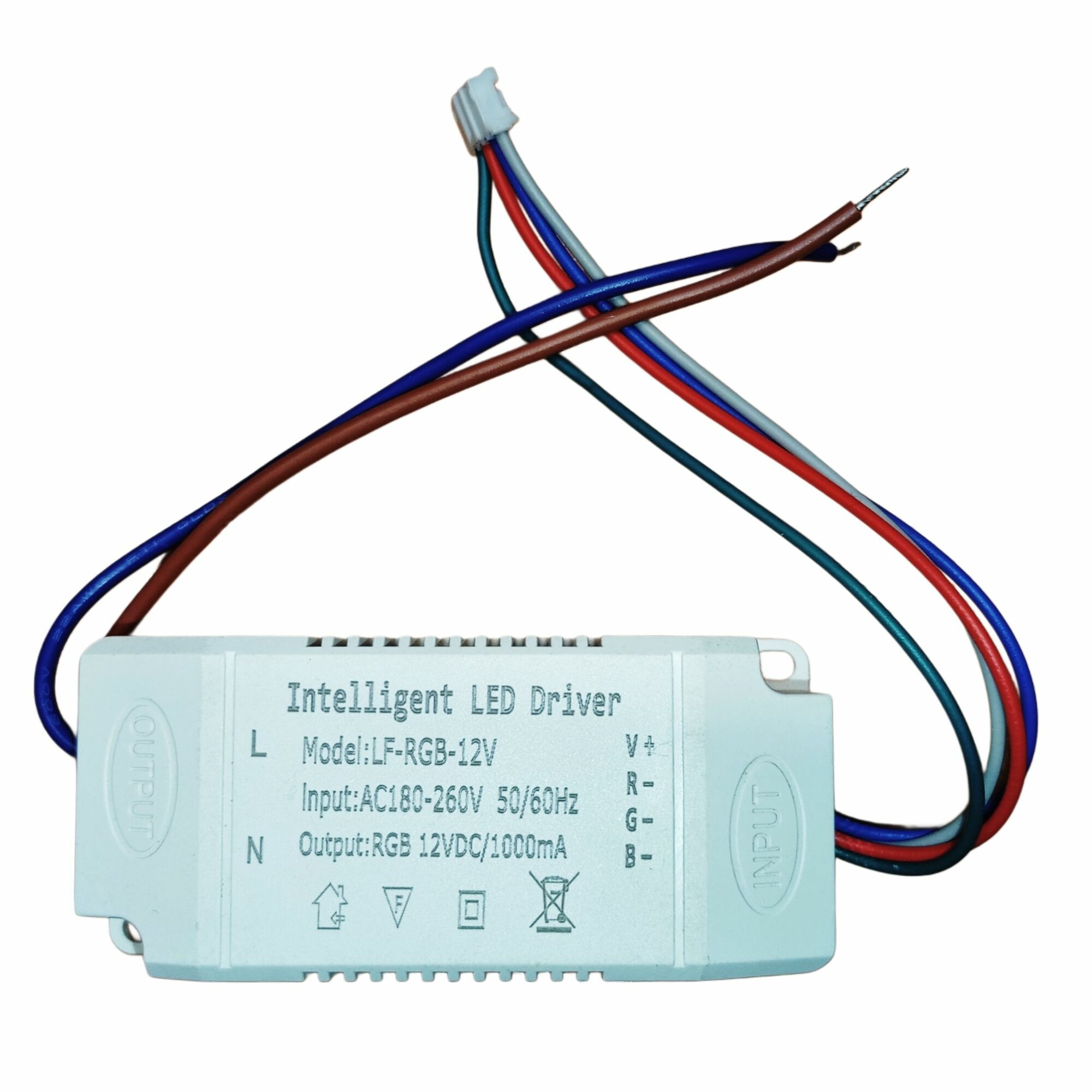Драйвер/блок питания для ленты подсветка основания RGB-12V 1000mA