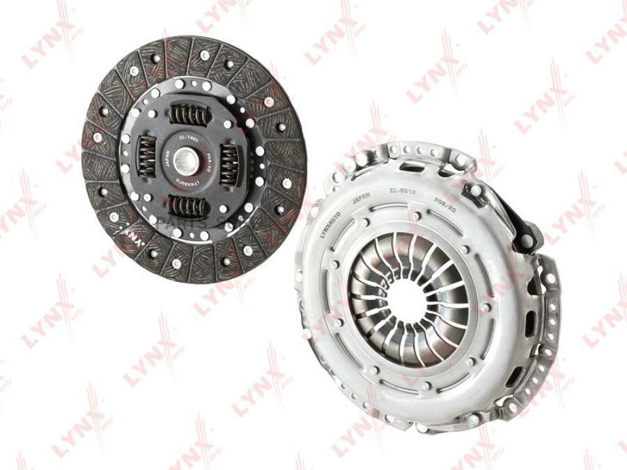 LYNXAUTO CL-1351 Комплект сцепления без выжимного (d 228 mm) FORD Focus III 1.6 10> / C-Max II 1.6 10> / Mondeo IV 1. ()
