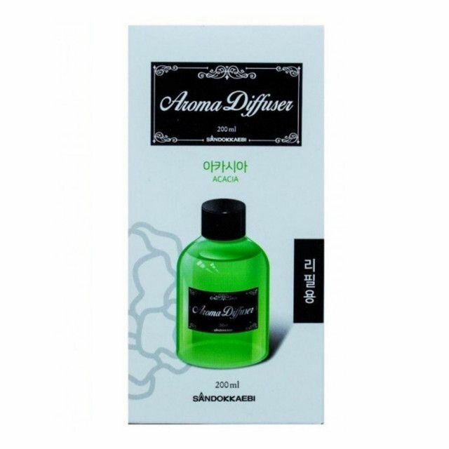 Sandokkaebi Освежитель воздуха Aroma Diffuser, Жидкий, сменный флакон, акация, 200 мл