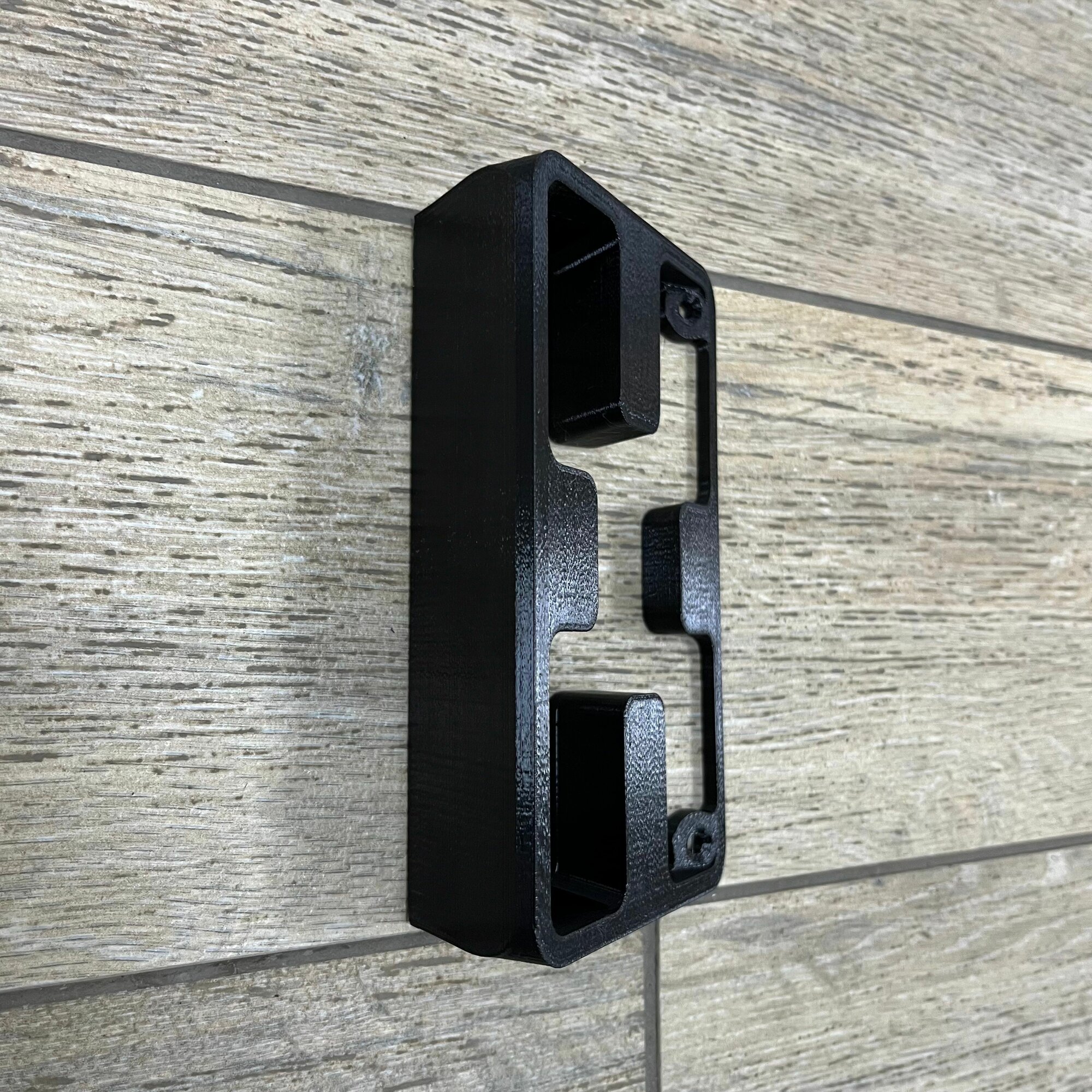 Уголок монтажный для вызывной панели домофона DAHUA/Tuya Smart 145x90мм (черный)