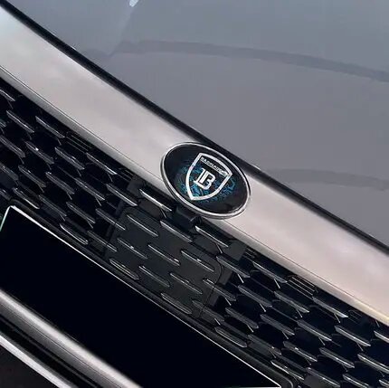 Модификация переднего логотипа для BYD Tang Qin Song Pro Plus DMI S7 E2, автомобильный передний сетчатый логотип, оригинальный стандарт SONG prodmi b