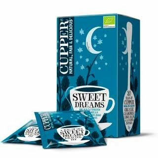 Чай травяной Cupper (Natural) Little Dreamer "Маленький мечтатель" с ромашкой, мелиссой и лавандой, 20 пак, 30 г (Финляндия)