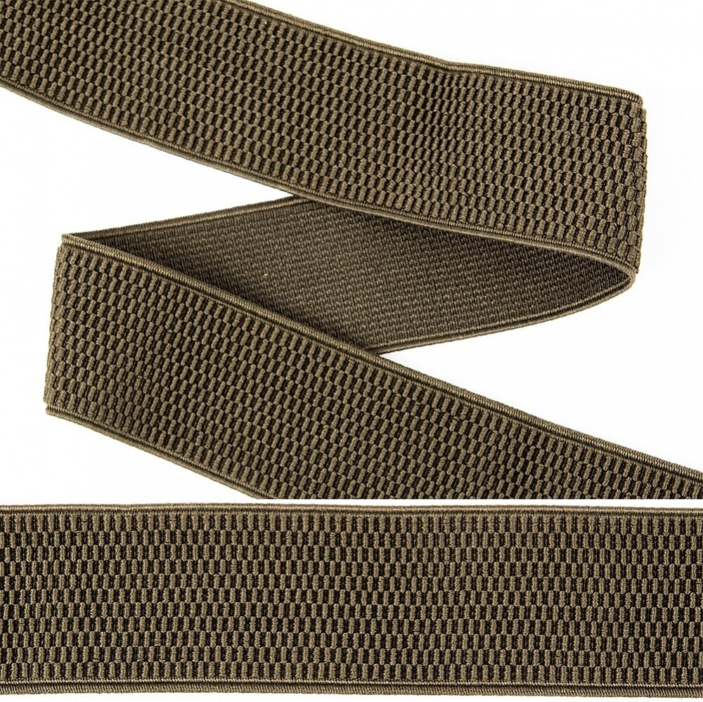 Резинка помочная TBY Ультра, 40 мм, 328 хаки, 4 м+-0,5 м (TRY. RD.40328.4)