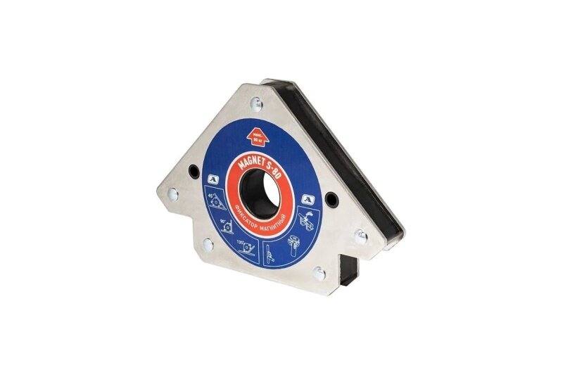 Фиксатор магнитный Aurora Magnet S-80 (45°/90°/135°, усилие 80кг)