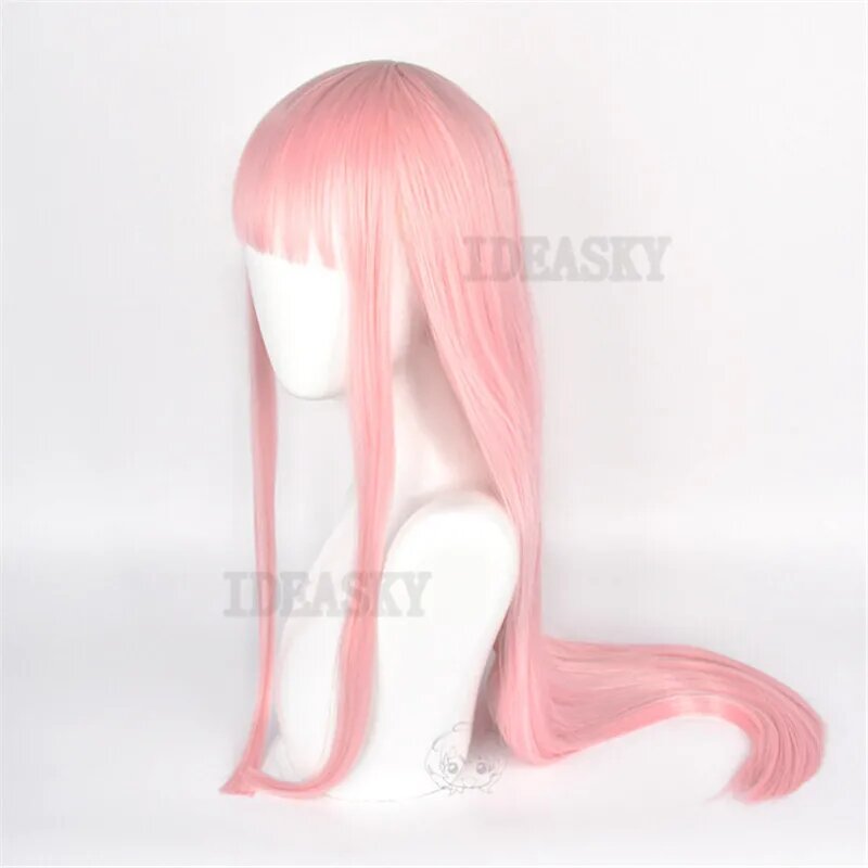 Косплей парик IDEASKY DARLING in the FRANXX 02 ZERO TWO розовый Only Wig