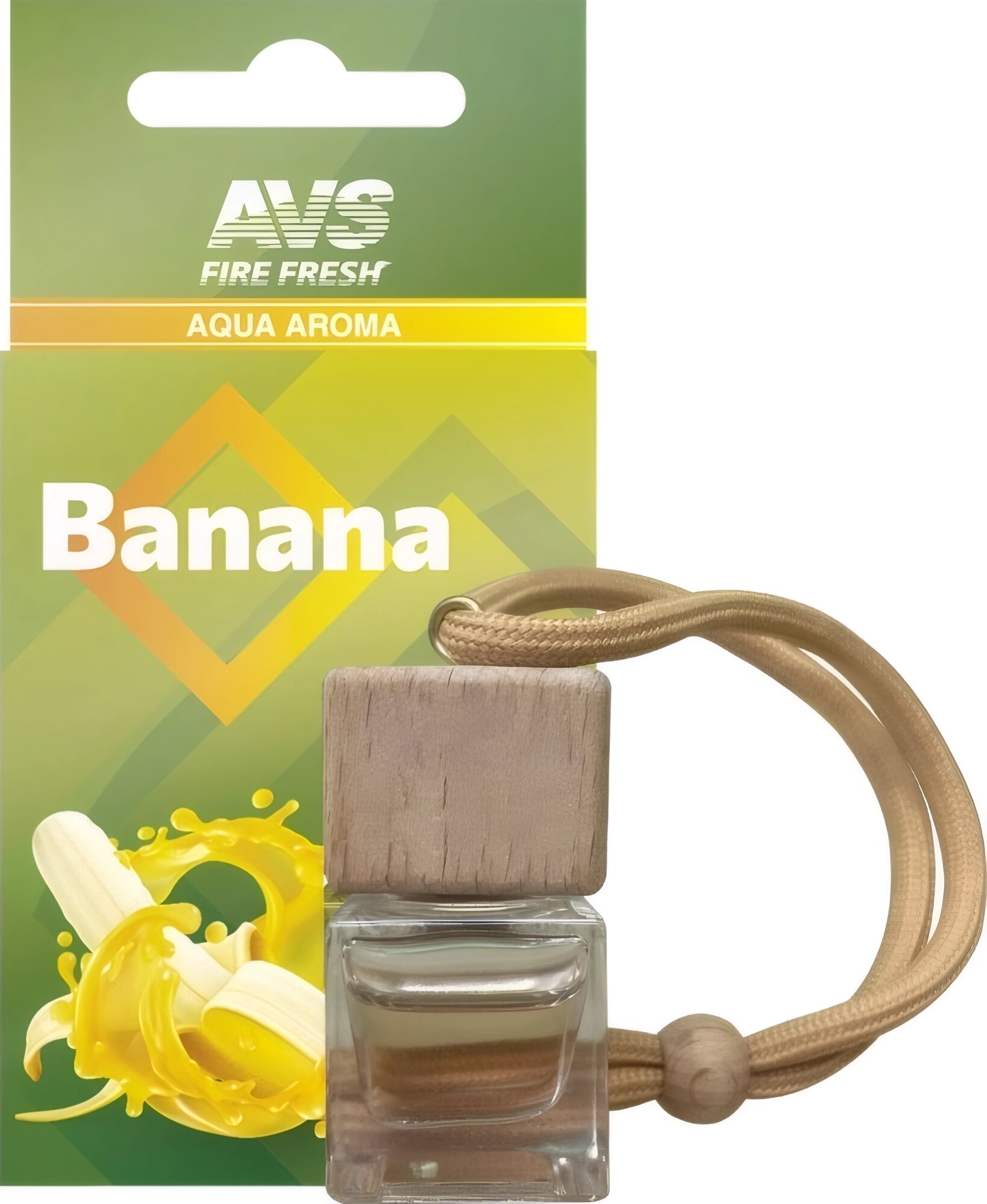 Ароматизатор AVS AQA-03 AQUA AROMA (аром. Banana/Банан) (