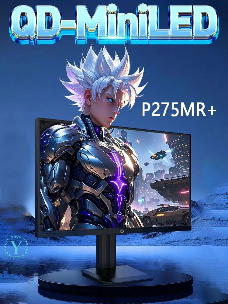 Titan Army 27" Монитор P2712R, QD-MiniLED, 2K 200Hz, HDR1000, FAST IPS, Игровые мониторы, черный