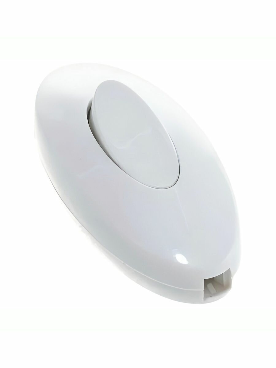 Кнопка выключатель (переключатель) для бра (светильника) 6А 250V белый