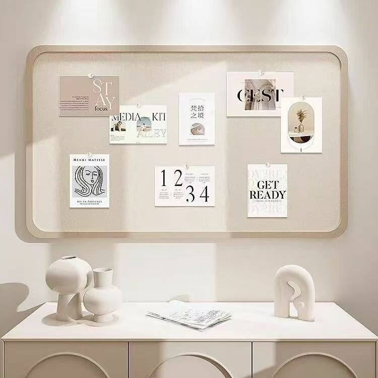 Доска для заметок на стену из войлока, мудборд на стену, НЕ пробковая доска для фото