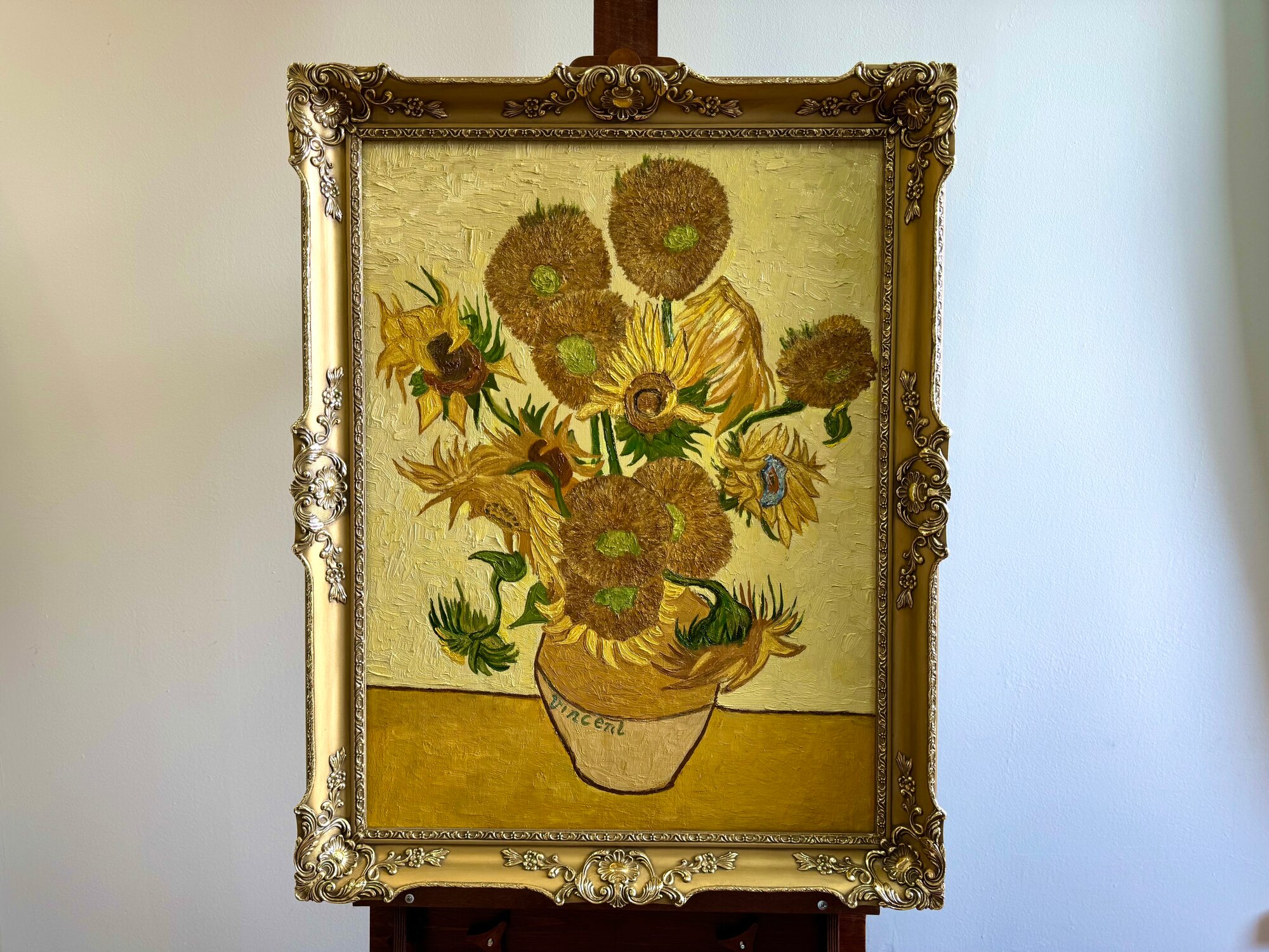 Винсент ван Гог «Подсолнухи» 80х60 см