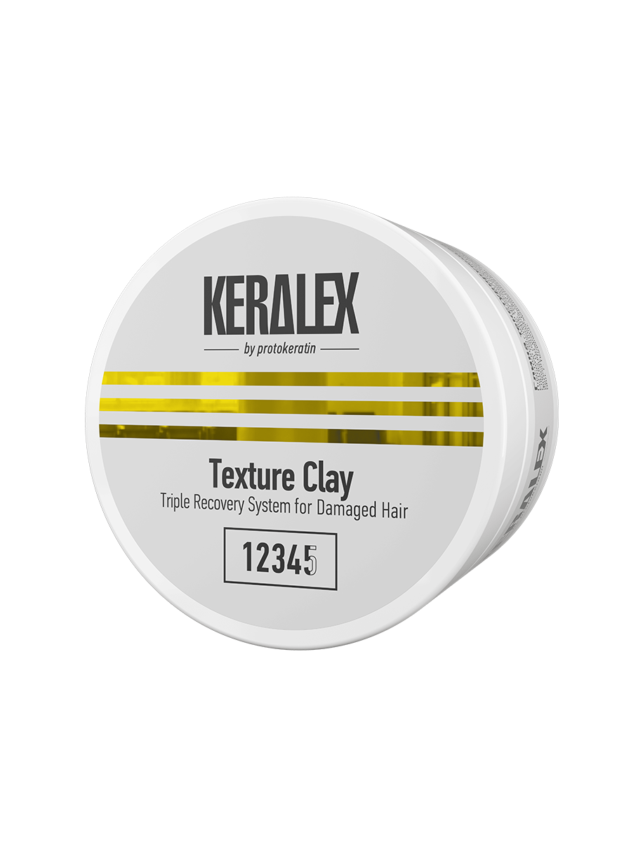 Глина KERALEX текстурирующая сильной фиксации для волос, 100 мл
