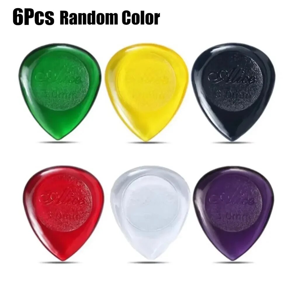 Медиаторы для бас-гитары Stubby ABS 6 шт. 1mm