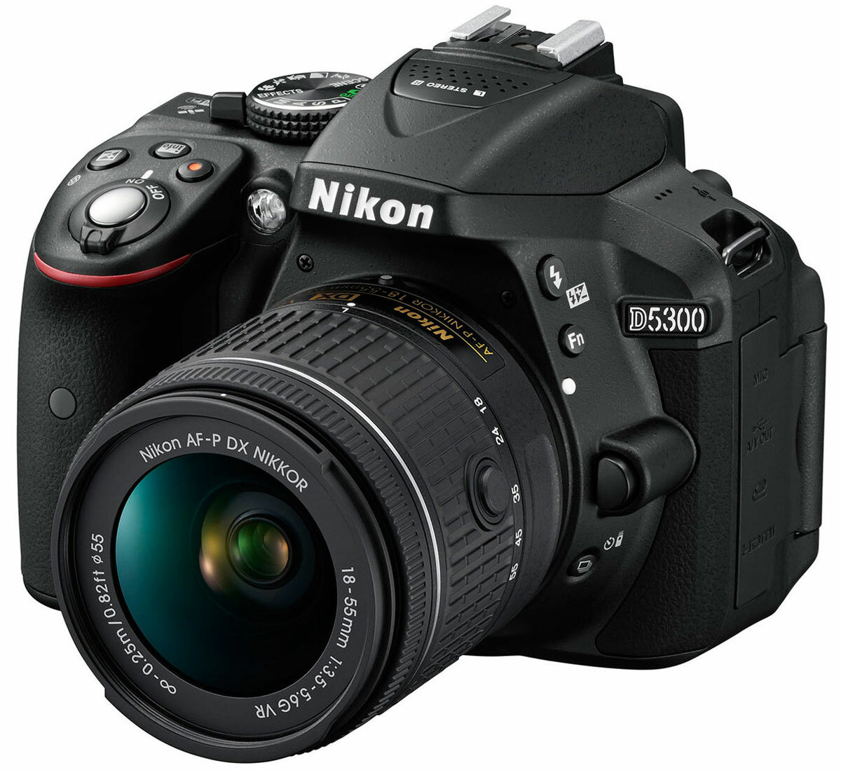 Зеркальный фотоаппарат Nikon D5300 Kit 18-55 VR II, Black