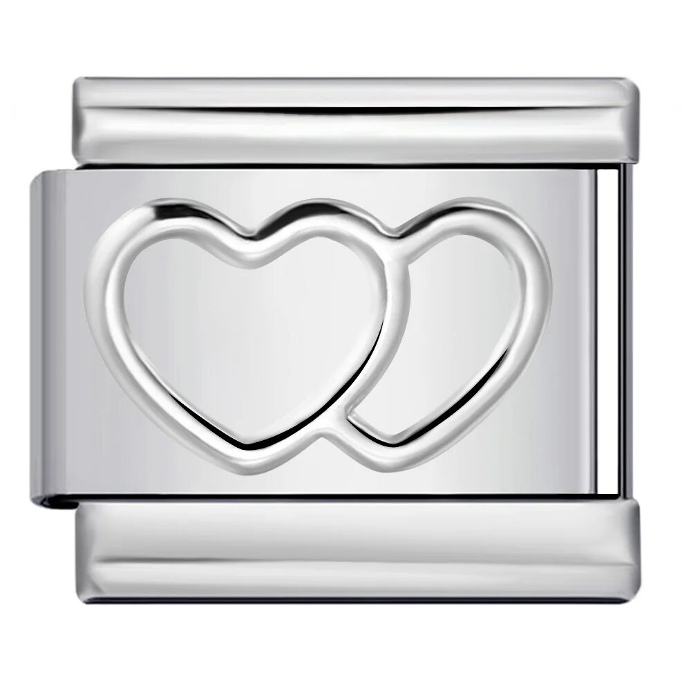 Розовые бусины Charm Link MoBuy из нержавеющей стали