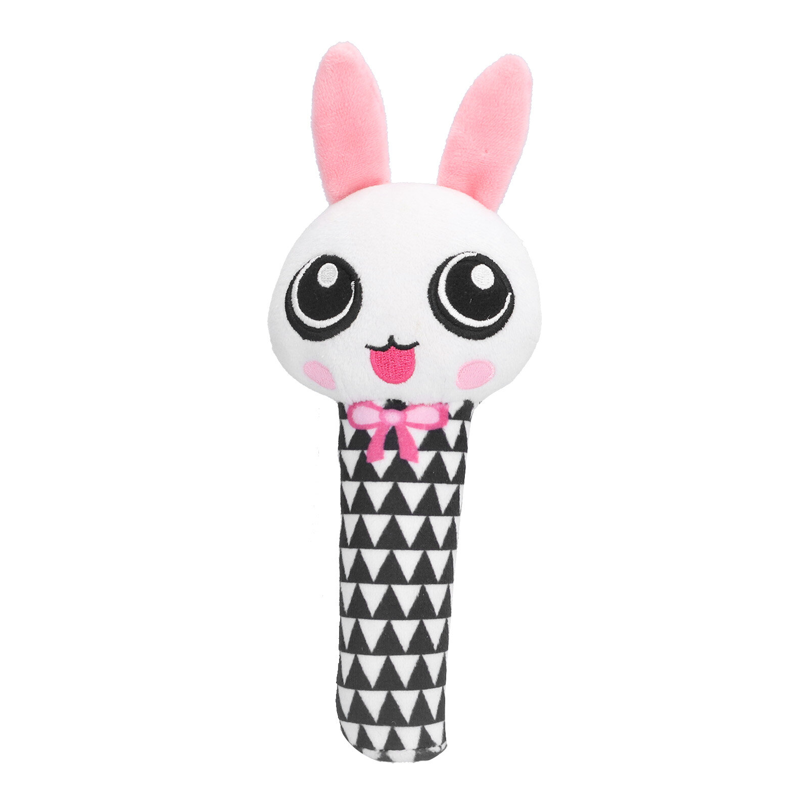 Plush Stuffed Animal Rattle Toy Baby Soft Hand Grip BB Toys Bell ToyBunny