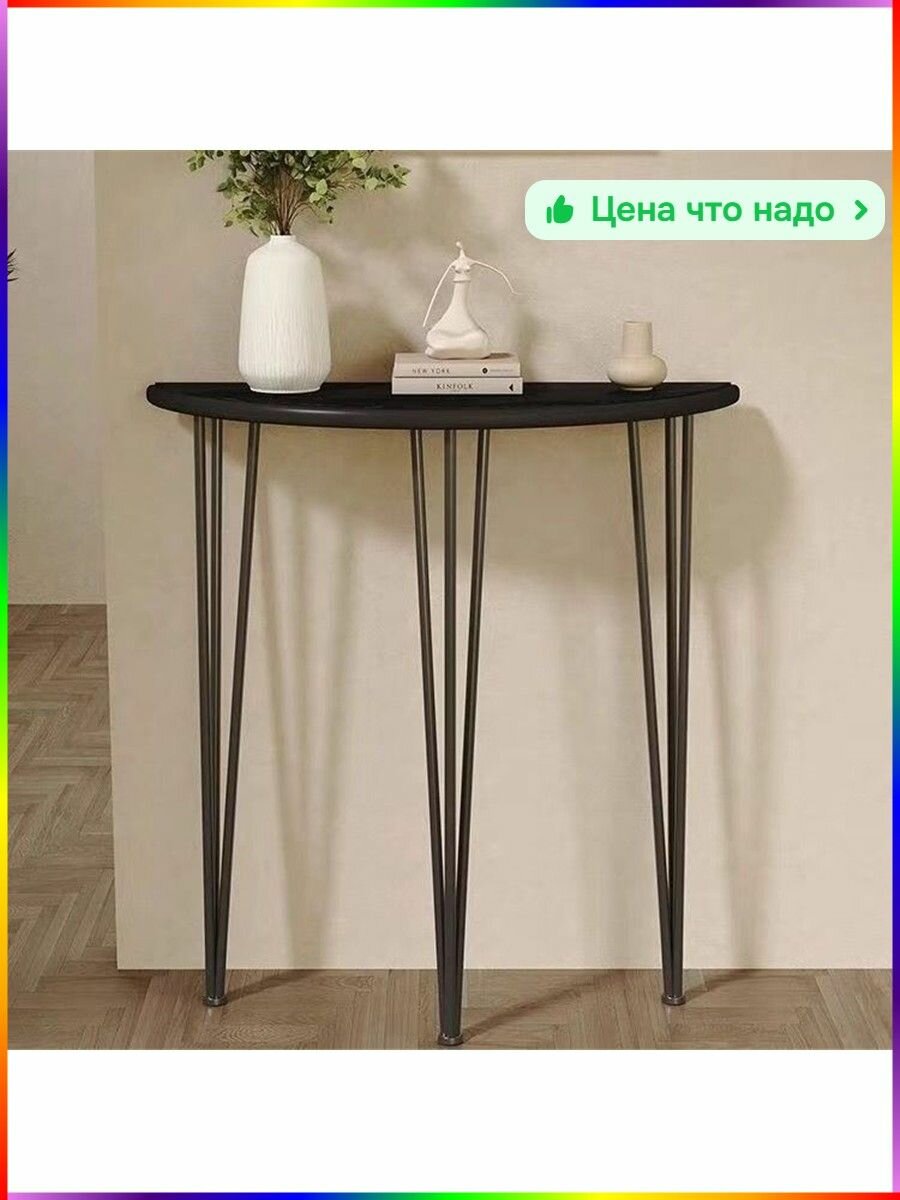 Элегантная консоль из дерева и металла для вашего интерьера-Тип