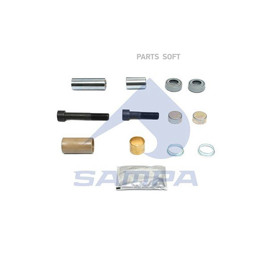 Ремкомплект суппорта Volvo FHFM (направляющие+втулки+уплотнения) = MCK1116 от официального дистрибьютора, SAMPA, артикул 095625