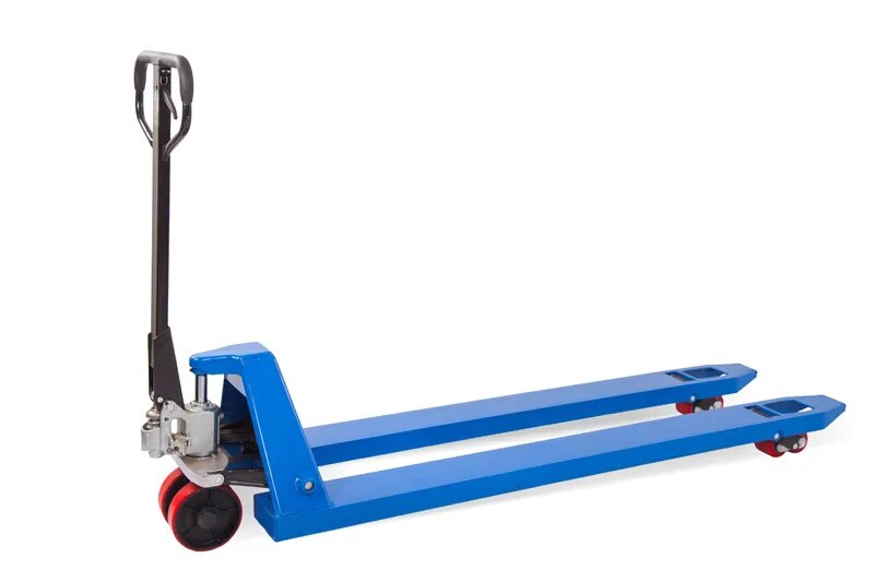1182510 Тележка гидравлическая 2500 кг 1800 мм полиуретановые колеса TOR RHP