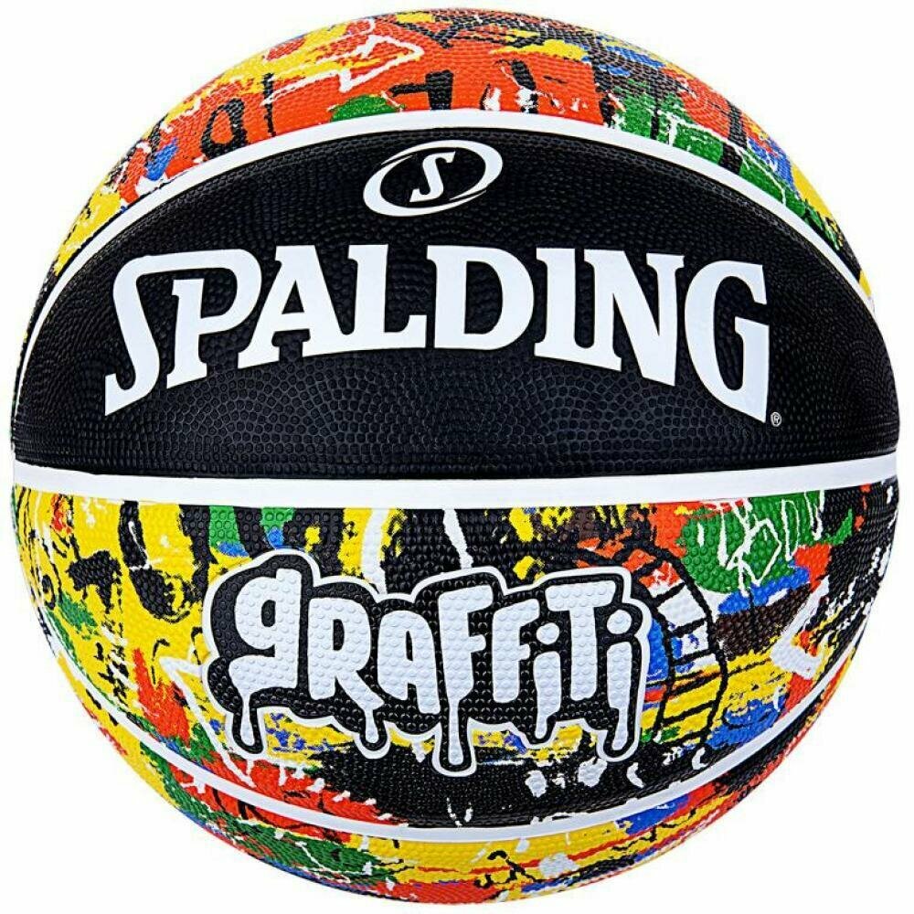 Decathlon Баскетбольный мяч Spalding Graffiti Ball 84372Z, размер 7 - 7